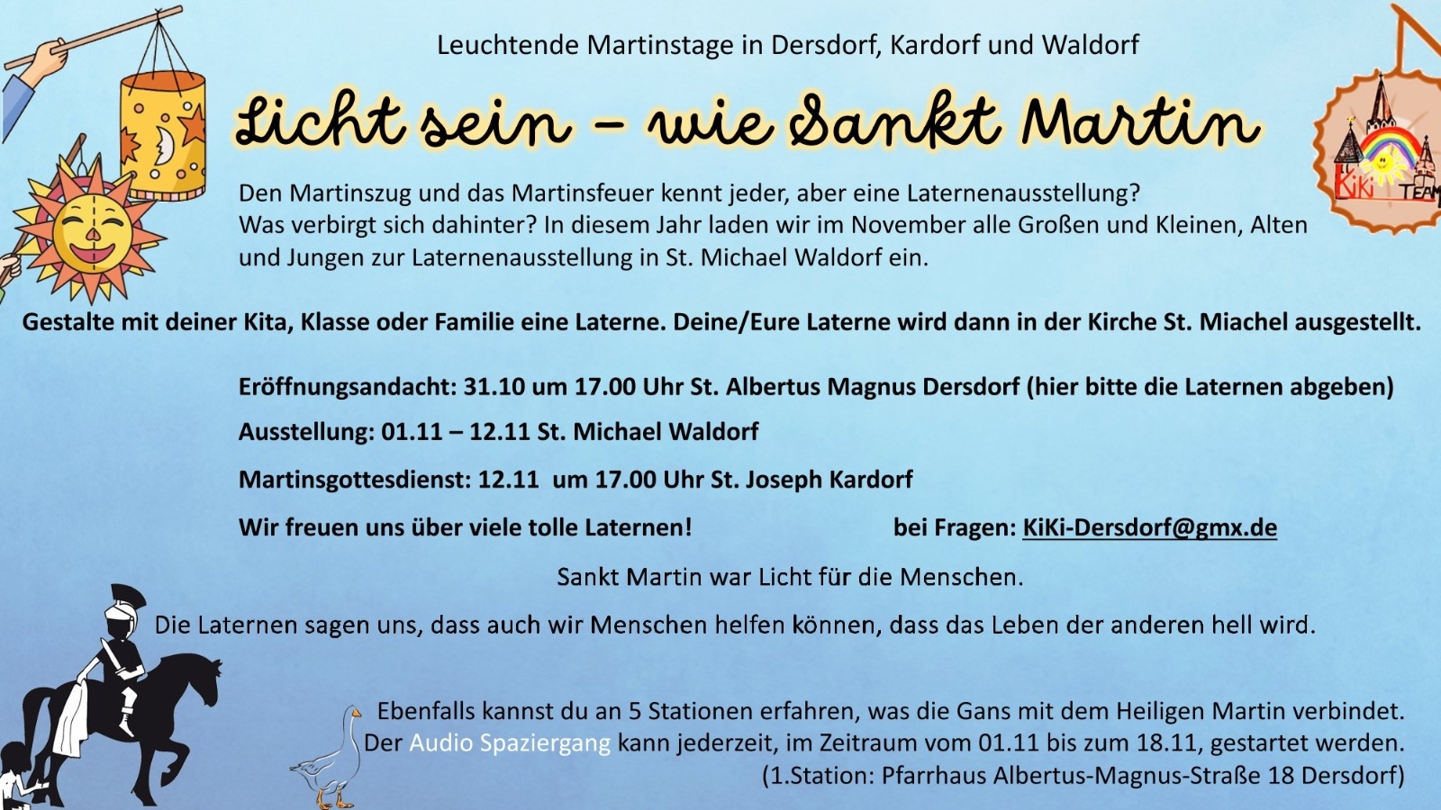 Seelsorgebereich Bornheim-Vorgebirge | Laternenausstellung