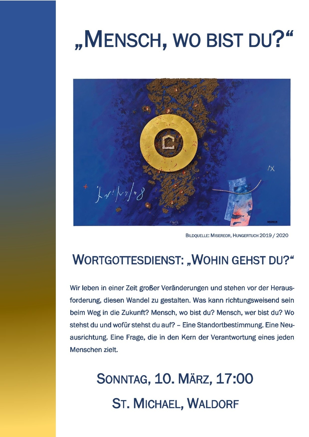 Seelsorgebereich Bornheim-Vorgebirge | Mensch wohin gehst du?