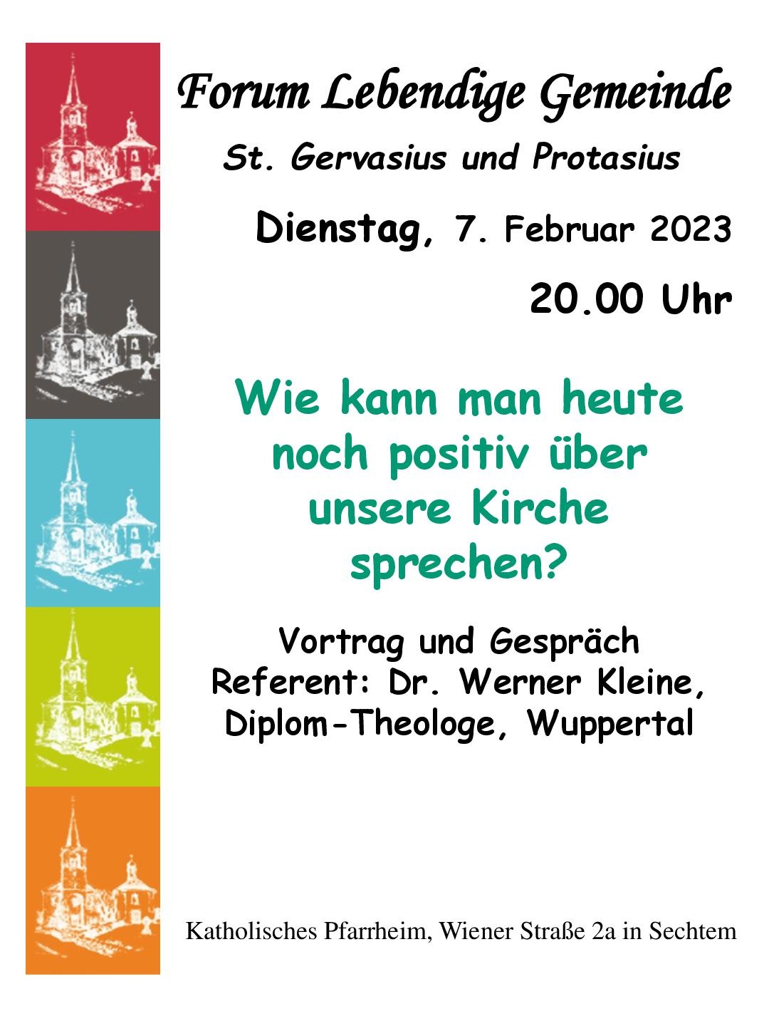 Seelsorgebereich Bornheim-Vorgebirge | Forum Lebendige Gemeinde